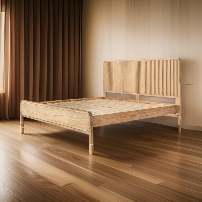 Tori upholstered low profile platform bed store
